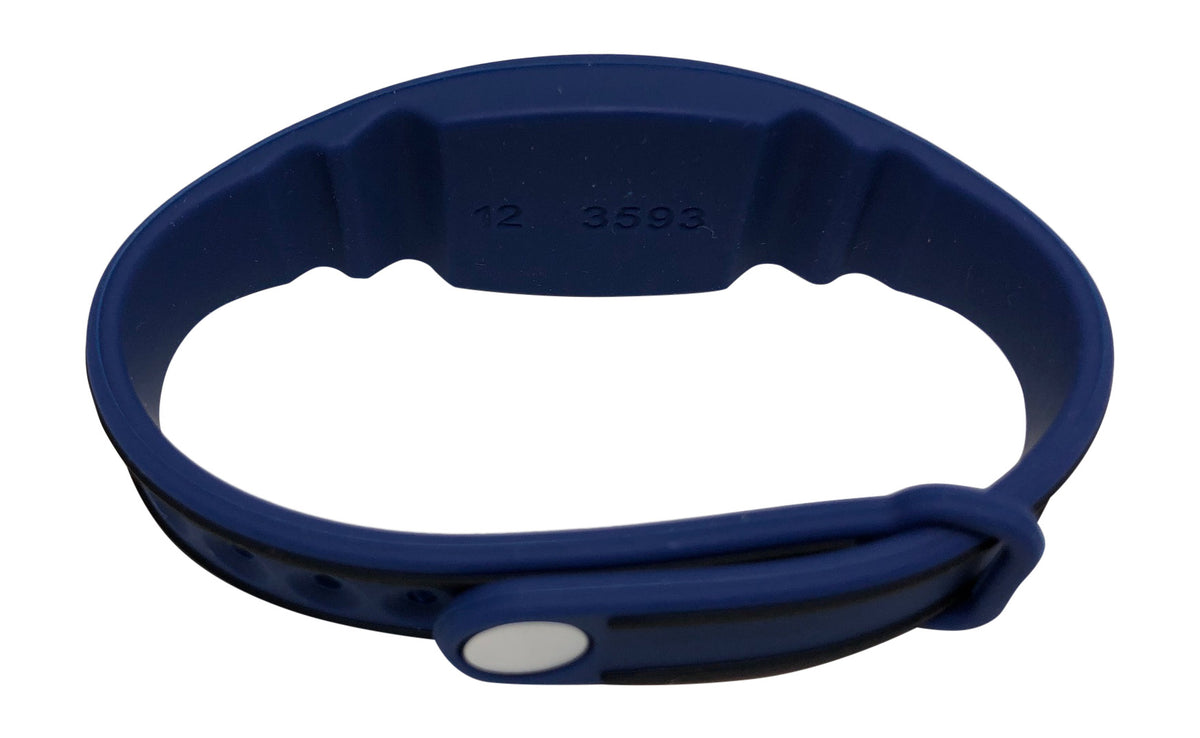 26 Bit Farpointe Pyramid Compatible Blue Adjustable Wristbands--Compar