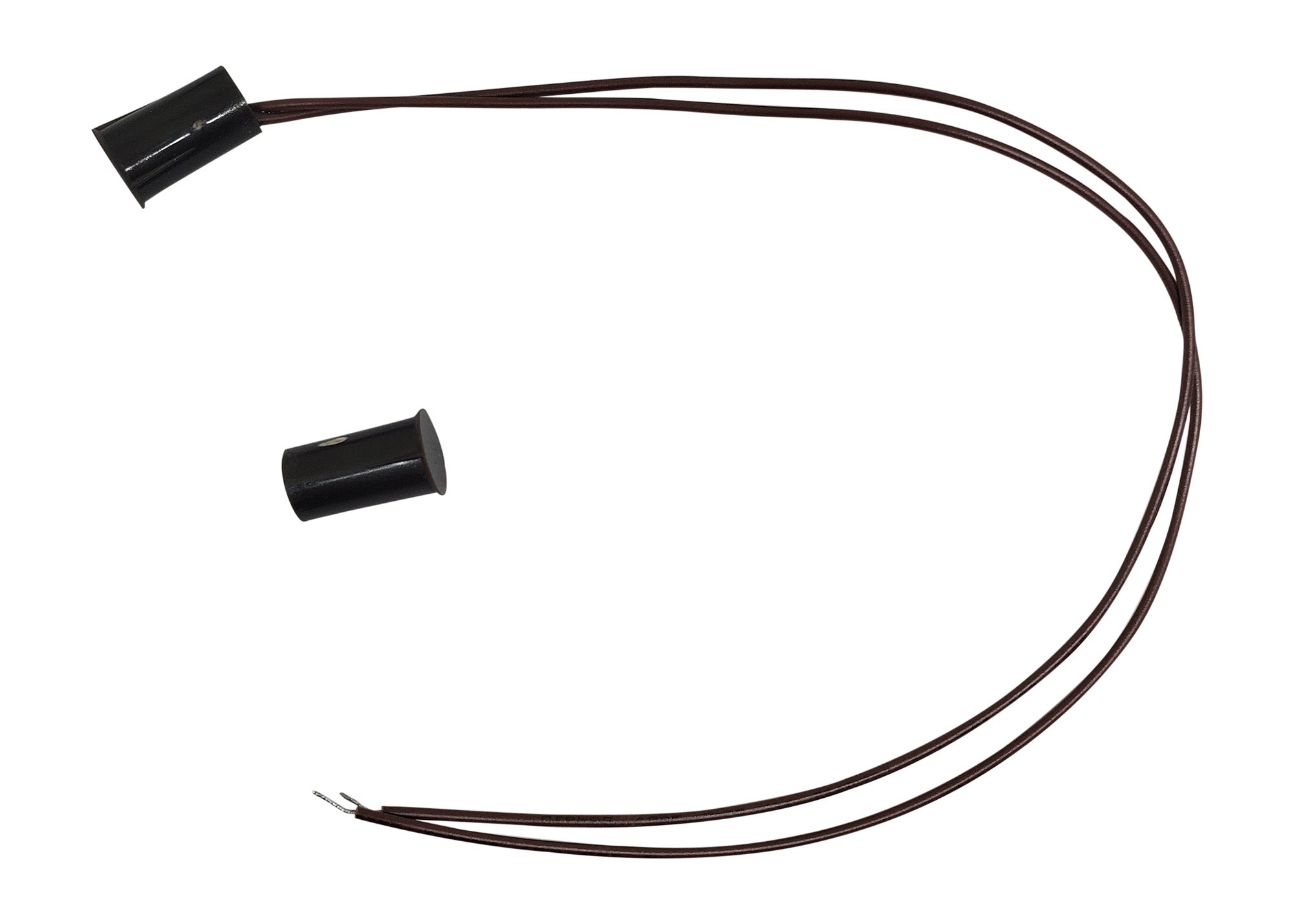 10 Mini Brown Recessed Door Contacts NC Security Alarm Door Window Sen