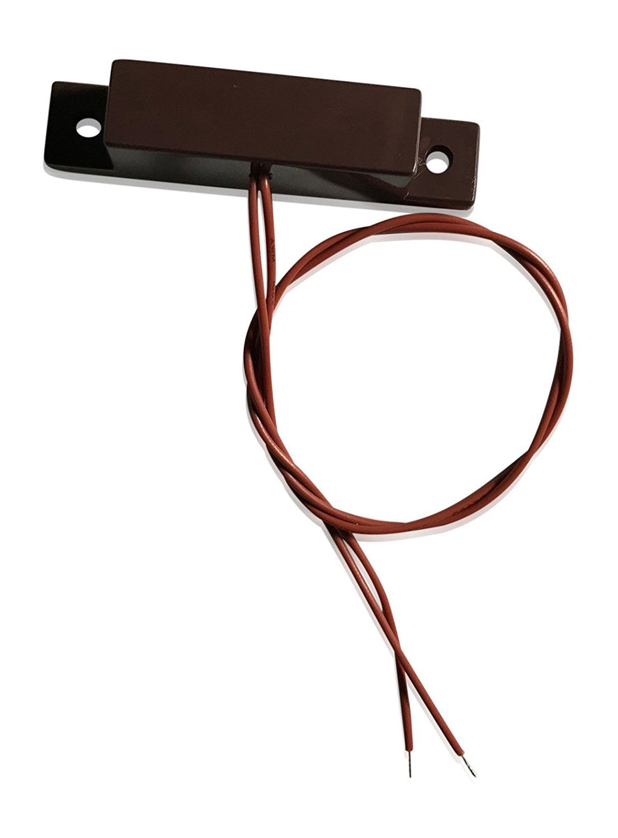 1-pc Brown Wired Door Contacts Surface Mount NC Security Alarm Door ...