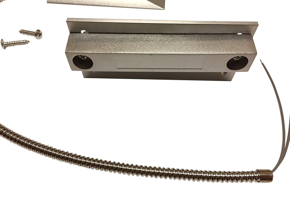 2 pc Overhead Door Magnet Contact with NC (Normally Closed) Armored 18