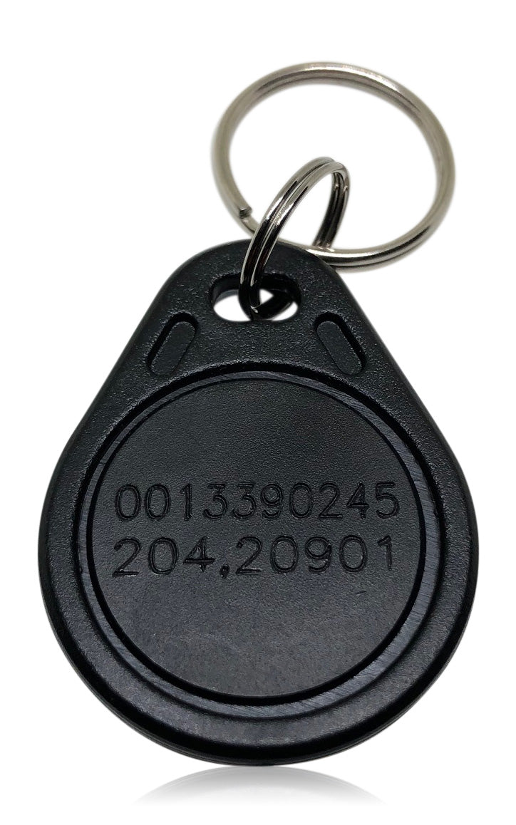 25 pcs Black Thin 26 Bit EM Wiegand Key Fobs