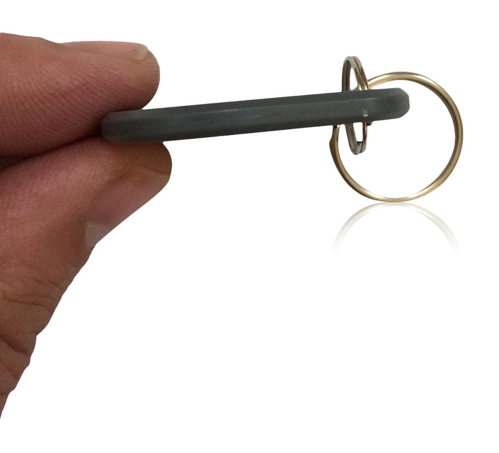 26 Bit H10301 Proximity 125 KHz wiegand RFID Thin Grey Key Fobs