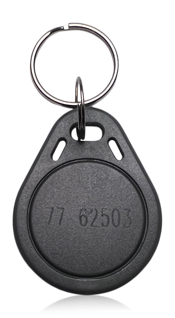 26 Bit H10301 Proximity 125 KHz wiegand RFID Thin Grey Key Fobs