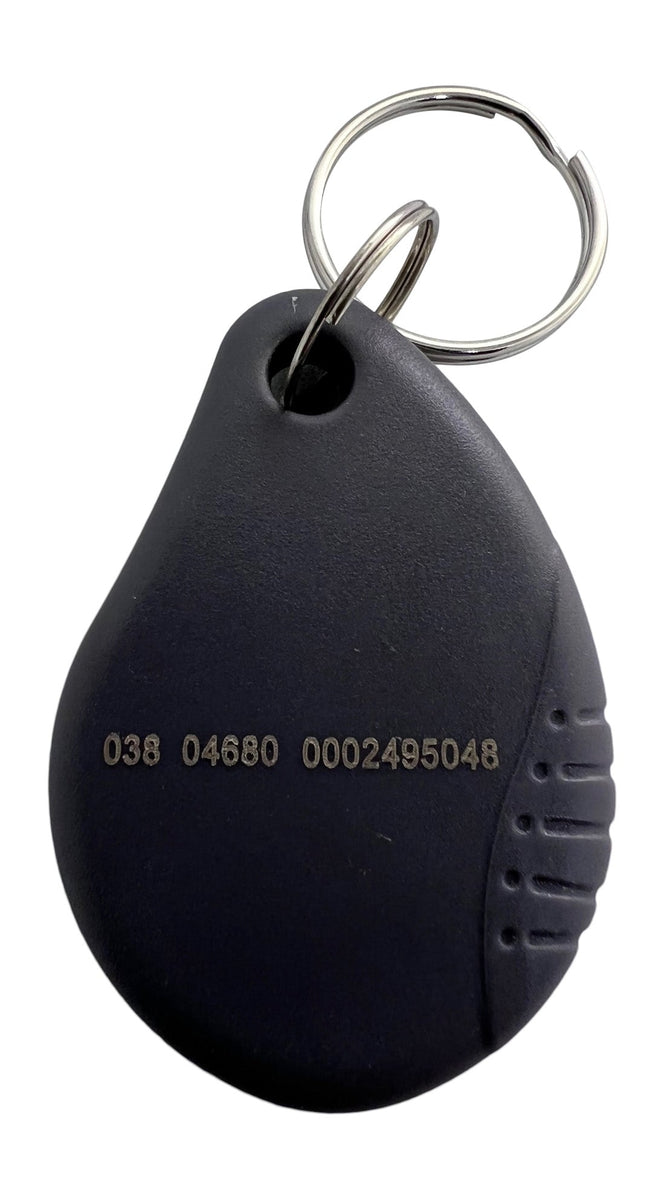 10 pcs Key Fobs Compatible with Paxton Access Systems-Leaf Shape Grey